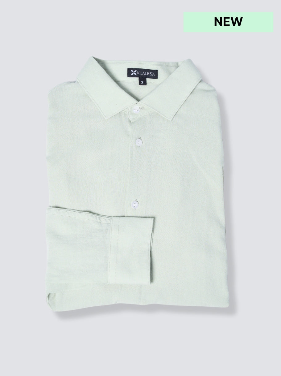 Bamboo Linen Shirt | Classic Collar