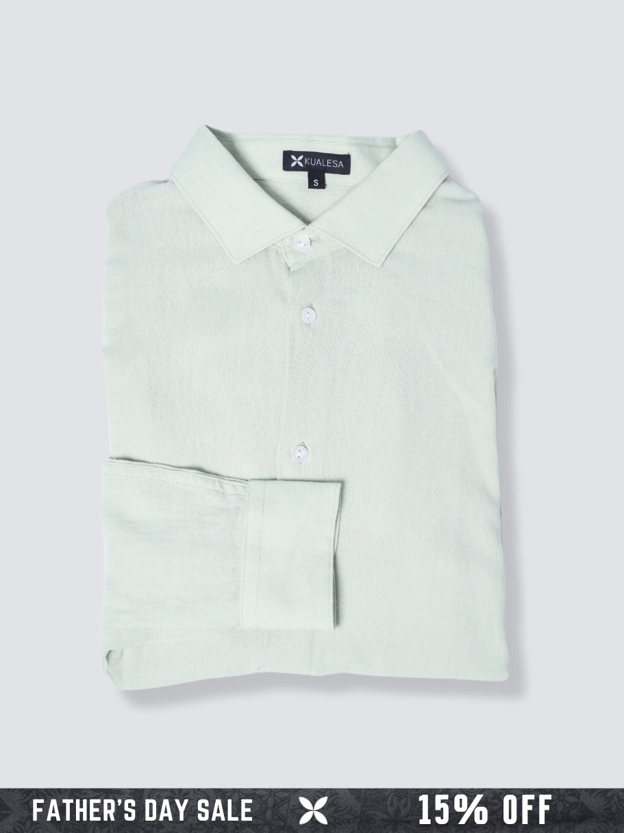 Bamboo Linen Shirt | Classic Collar