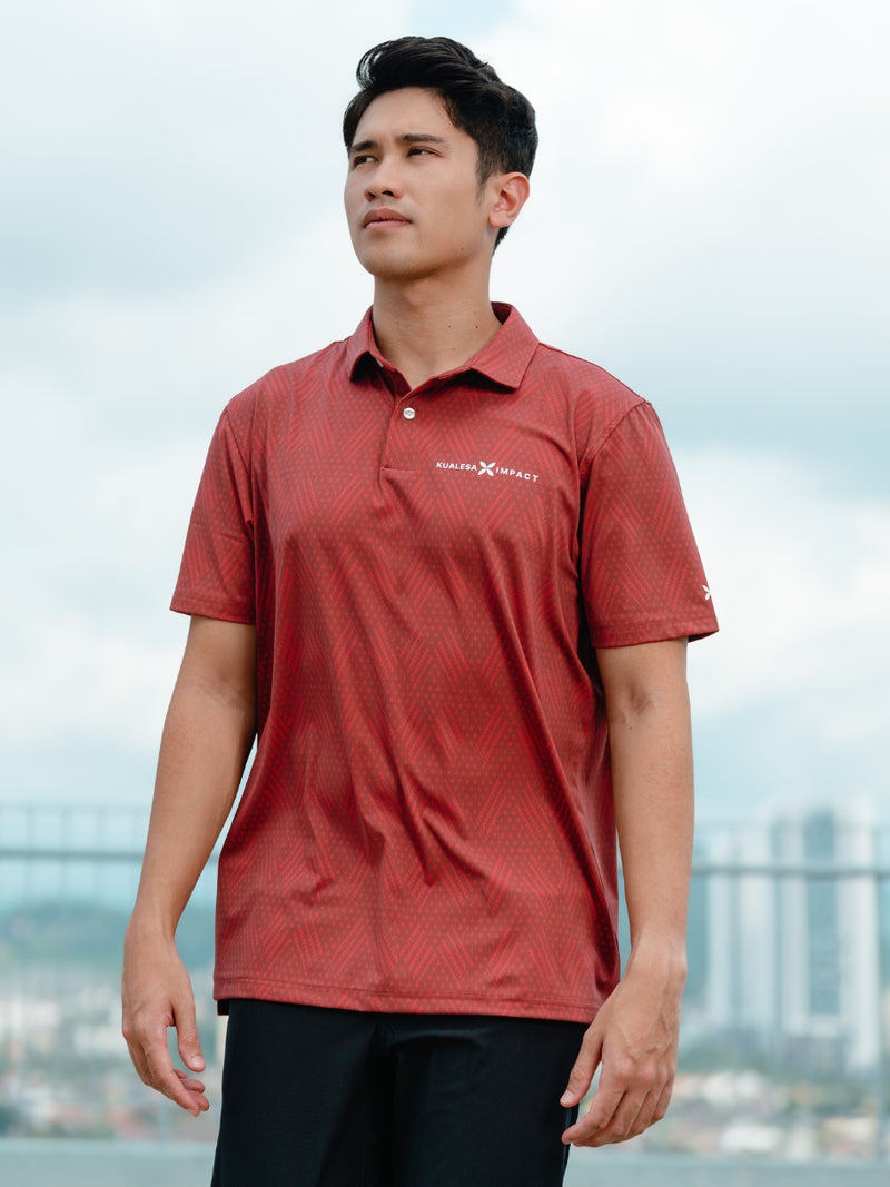 Batik Tribute Impact Polo Collection | KUALESA | Conscious materials ...